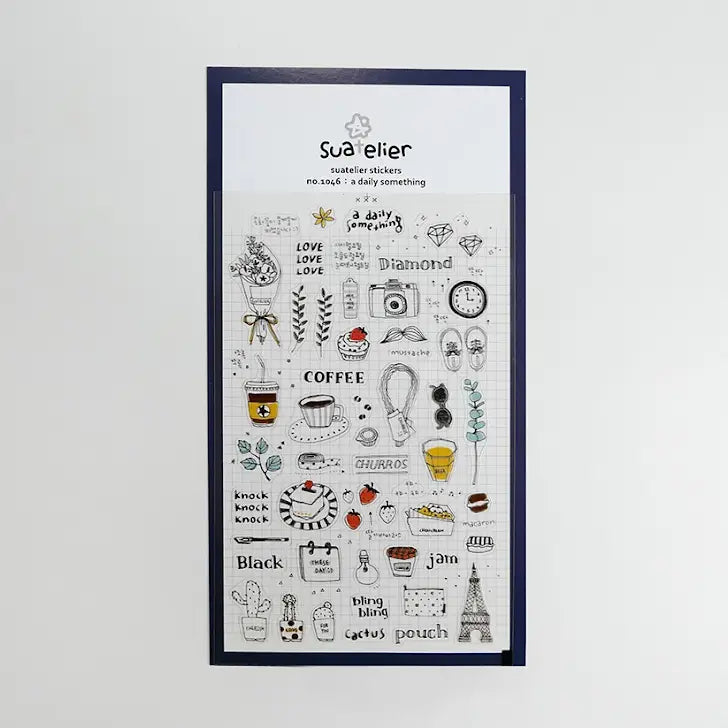 Suatelier A Daily Something Sticker Sheet – My Documented Life