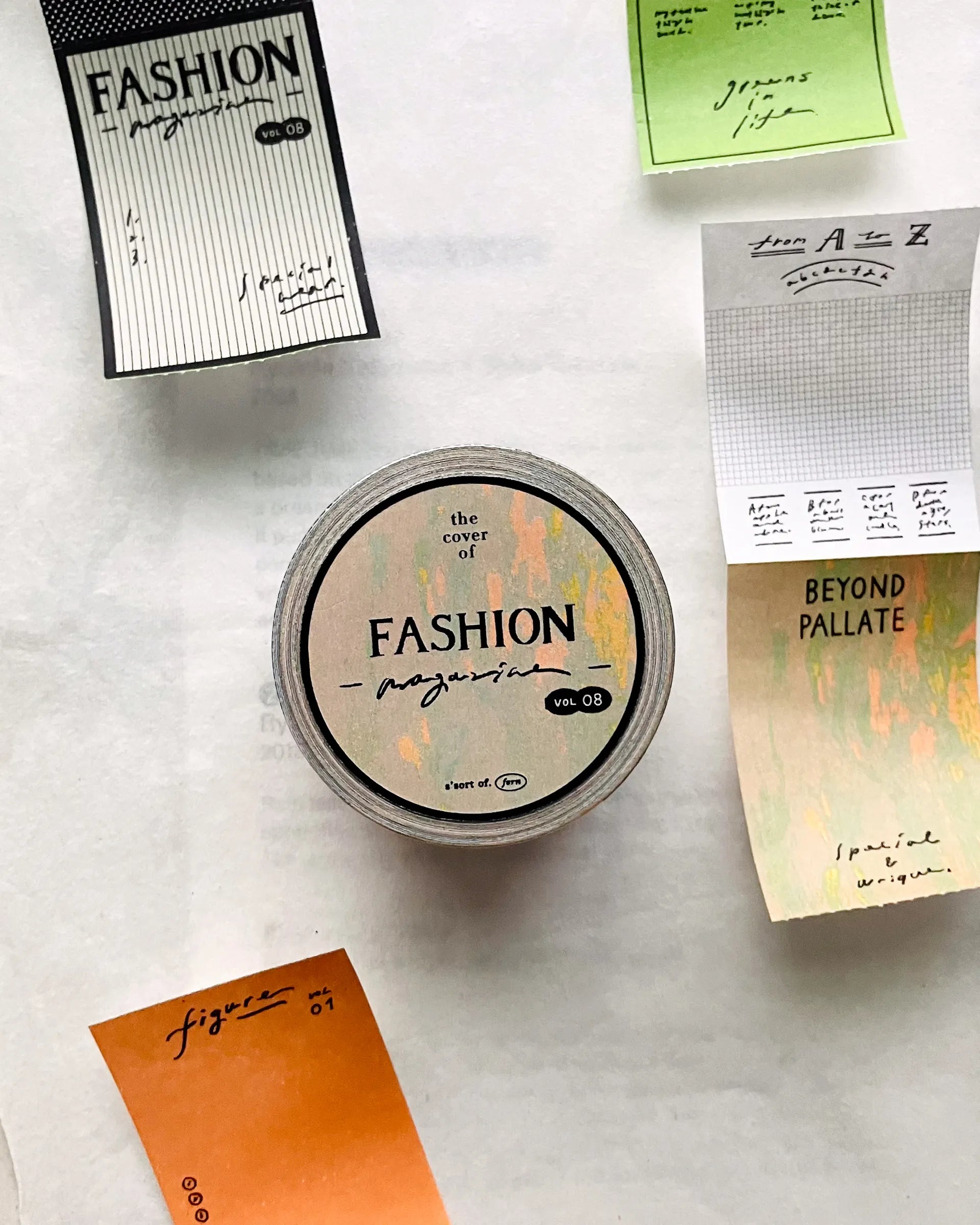 Somesortof.fern Sticky Memo Roll - Magazine Cover – My Documented Life